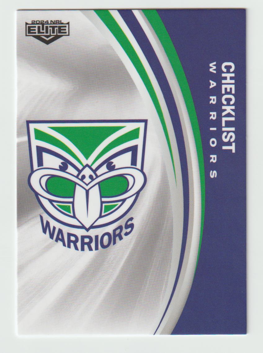 136 WARRIORS CHECKLIST – MVP Sports Memorabilia and Cards Australia